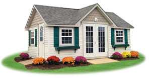 Victorian Style Sheds || Amish Modular Building Sales Ohio