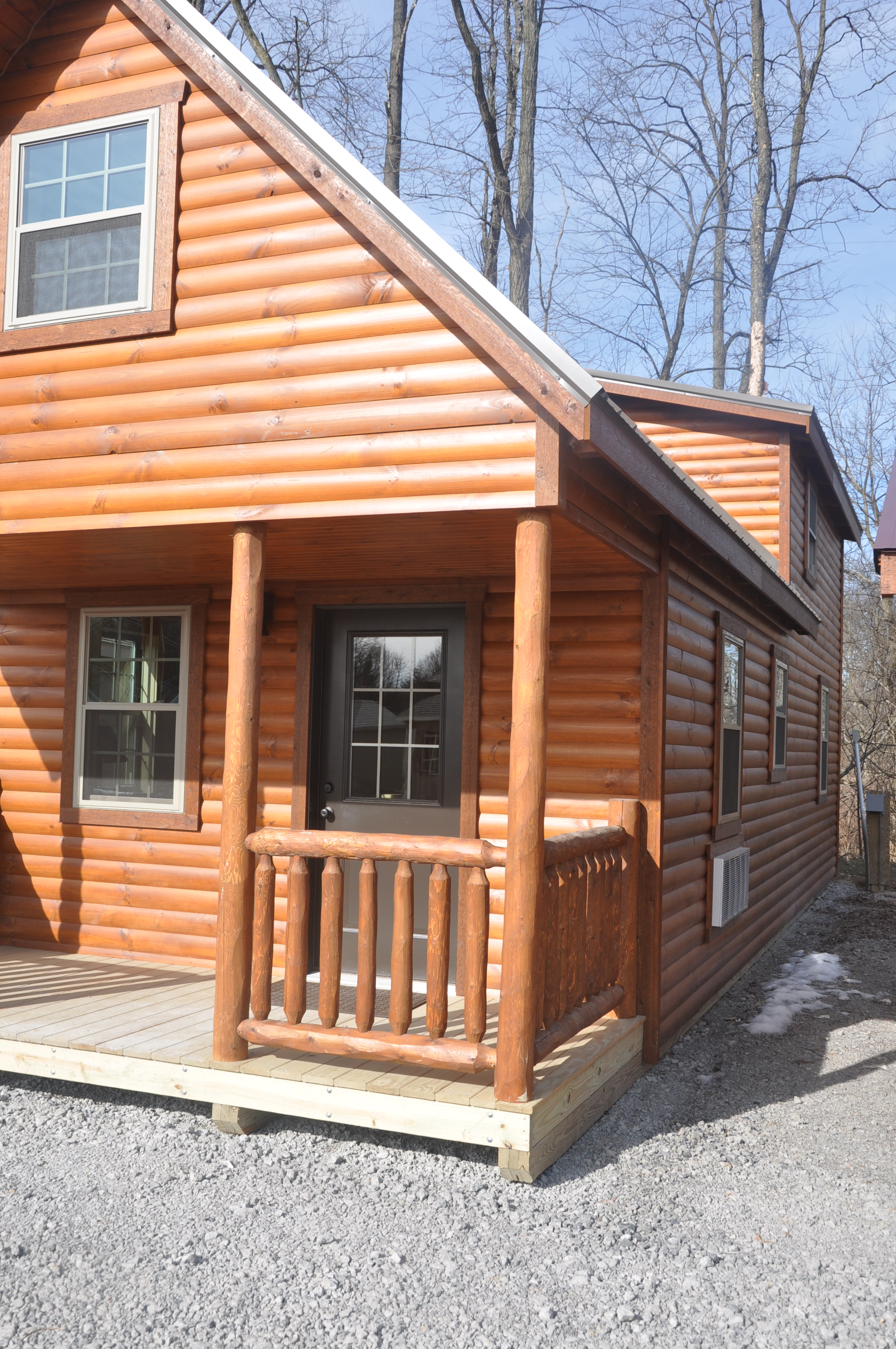 14'x40' Hunter Cabin | Log Cabins Sales & Prices